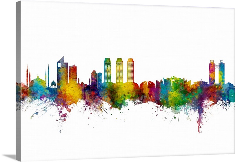 Islamabad Pakistan Skyline | Great Big Canvas