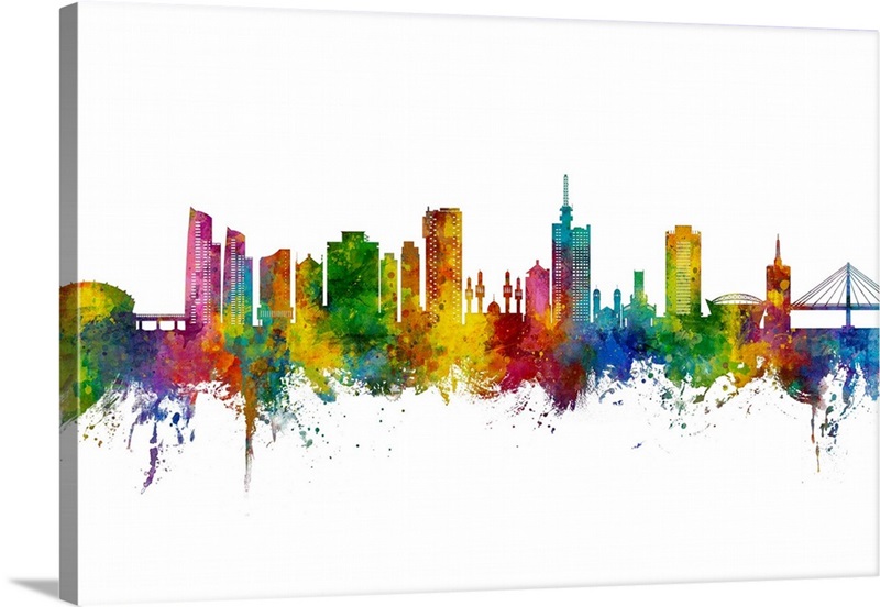 Lagos Nigeria Skyline | Great Big Canvas