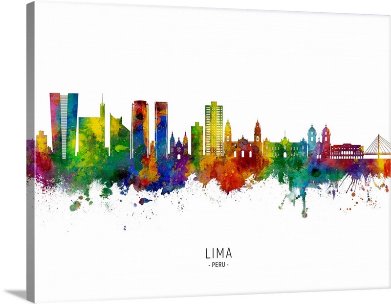 Lima Peru Skyline | Great Big Canvas