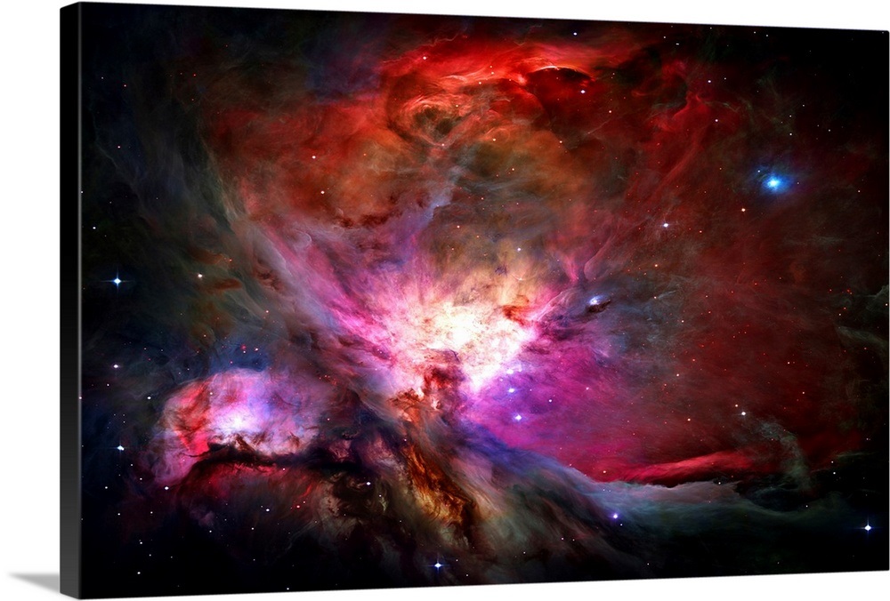 Orion Nebula Wall Art, Canvas Prints, Framed Prints, Wall Peels | Great ...