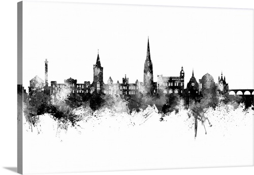 Perth Scotland Skyline Wall Art, Canvas Prints, Framed Prints, Wall ...