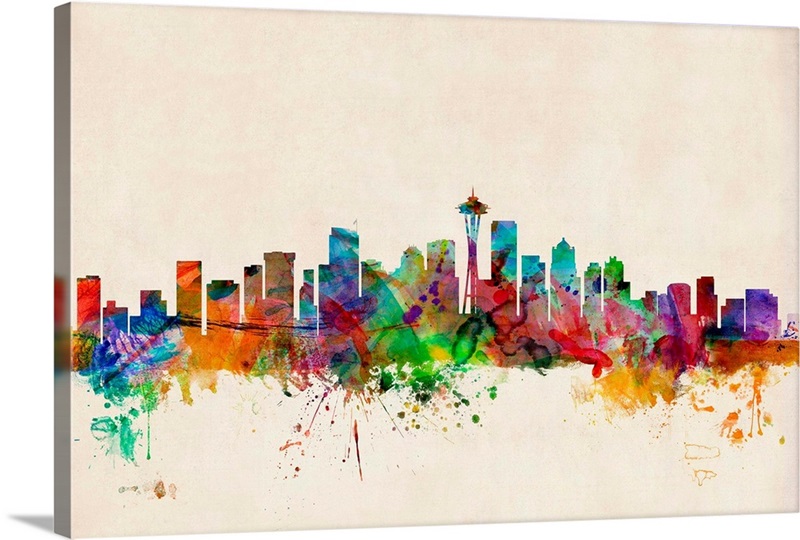 Seattle Skyline | Great Big Canvas