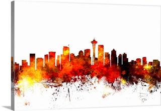 Seattle Wall Art & Canvas Prints | Seattle Panoramic Photos, Posters ...