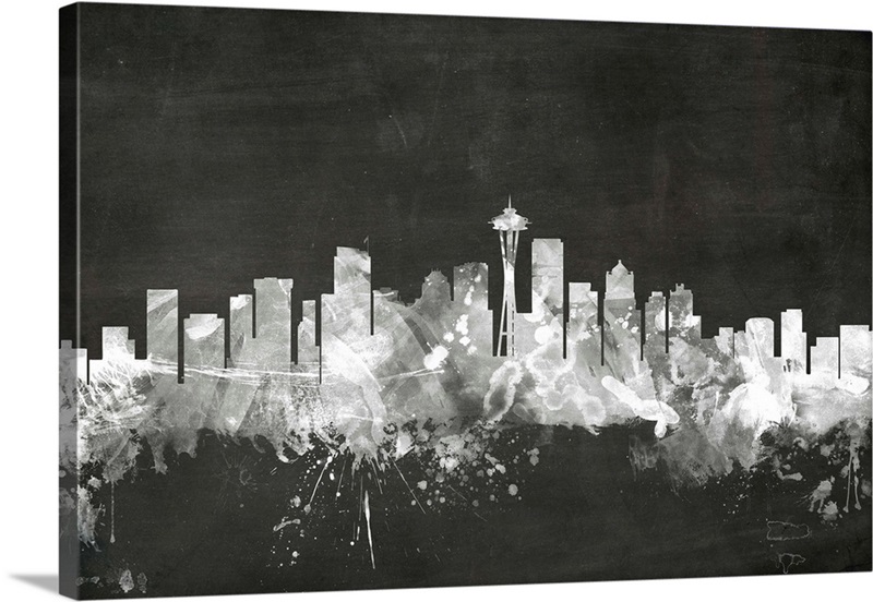 Seattle Washington Skyline | Great Big Canvas