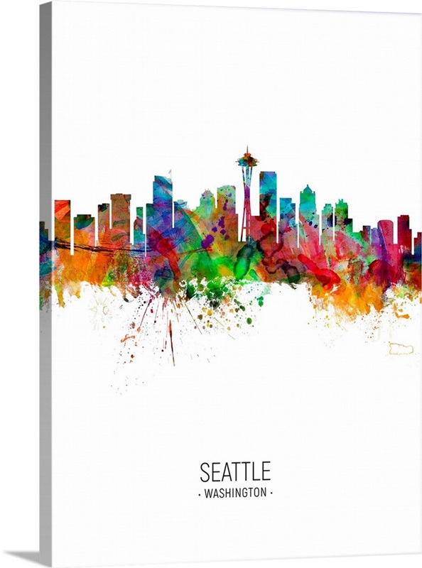 Seattle Washington Skyline | Great Big Canvas