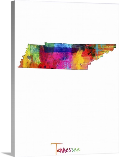 Tennessee Map | Great Big Canvas