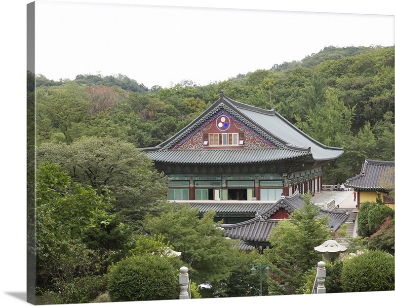 Traditional South Korean Temple | Great Big Canvas