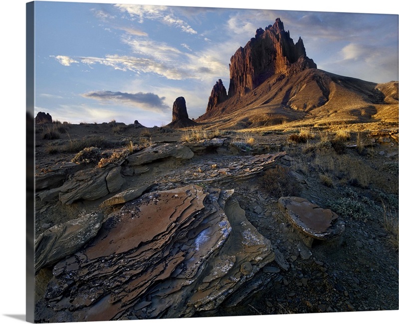 Shiprock, the basalt core of an extinct volcano, New Mexico | Great Big ...