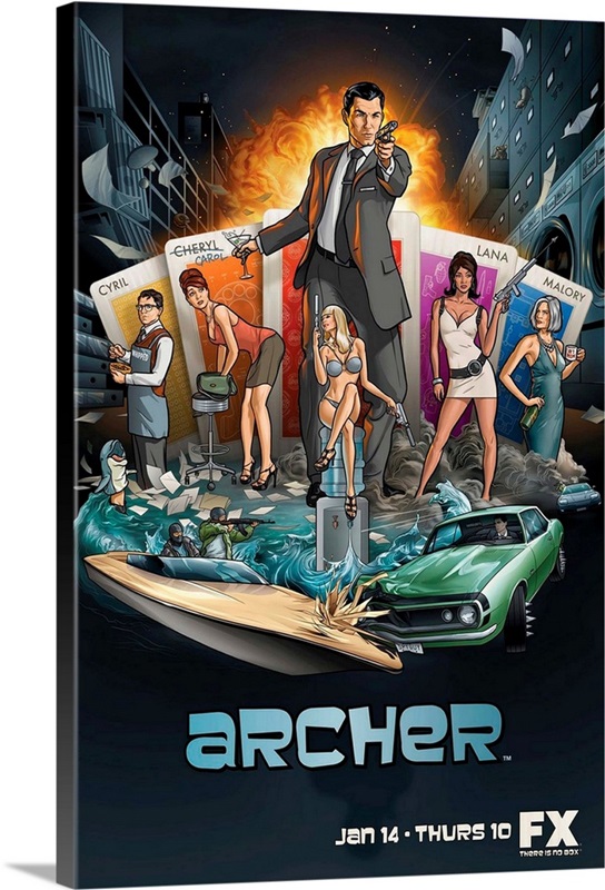 Archer (TV) (2009) | Great Big Canvas