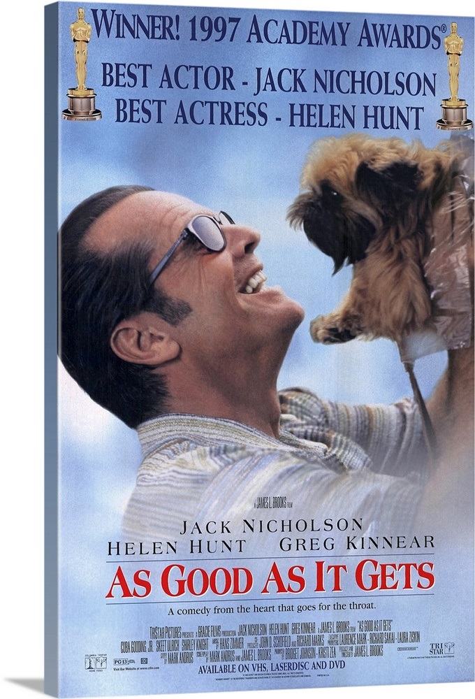 As Good As It Gets 1997 Wall Art Canvas Prints Framed Prints Wall Peels Great Big Canvas