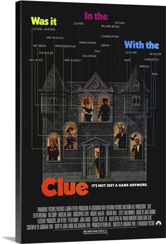 Clue (1985) | Great Big Canvas