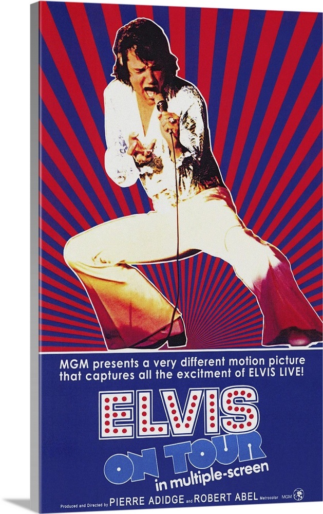 Elvis On Tour (1972) Wall Art, Canvas Prints, Framed Prints, Wall Peels ...