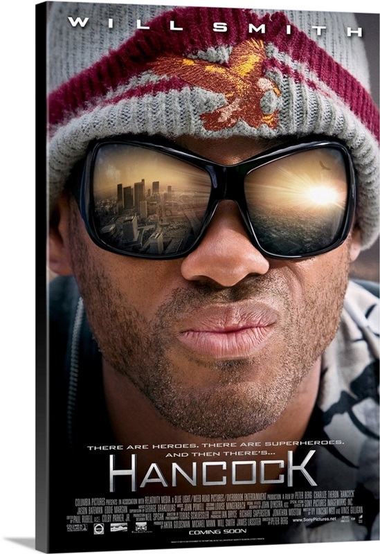 Hancock - Movie Poster Wall Art, Canvas Prints, Framed Prints, Wall ...
