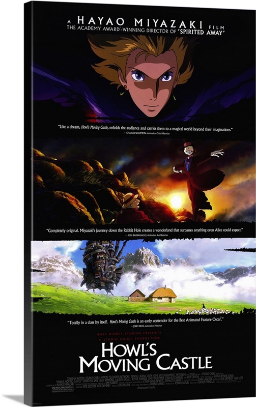 Howls Moving Castle (2004) | Great Big Canvas