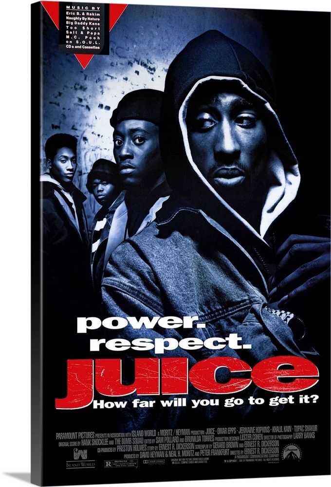 Juice (1992) Wall Art, Canvas Prints, Framed Prints, Wall Peels | Great ...