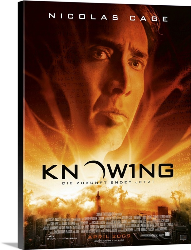 Knowing - Movie Poster - German | Great Big Canvas