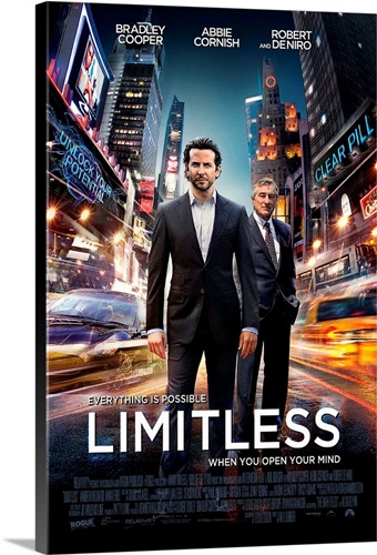 Limitless - Movie Poster - UK | Great Big Canvas