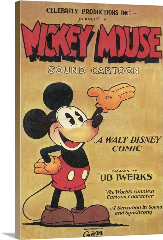 Mickey Mouse (1930) Wall Art, Canvas Prints, Framed Prints, Wall Peels ...