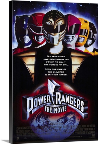 Mighty Morphin Power Rangers: The Movie (1995) | Great Big Canvas