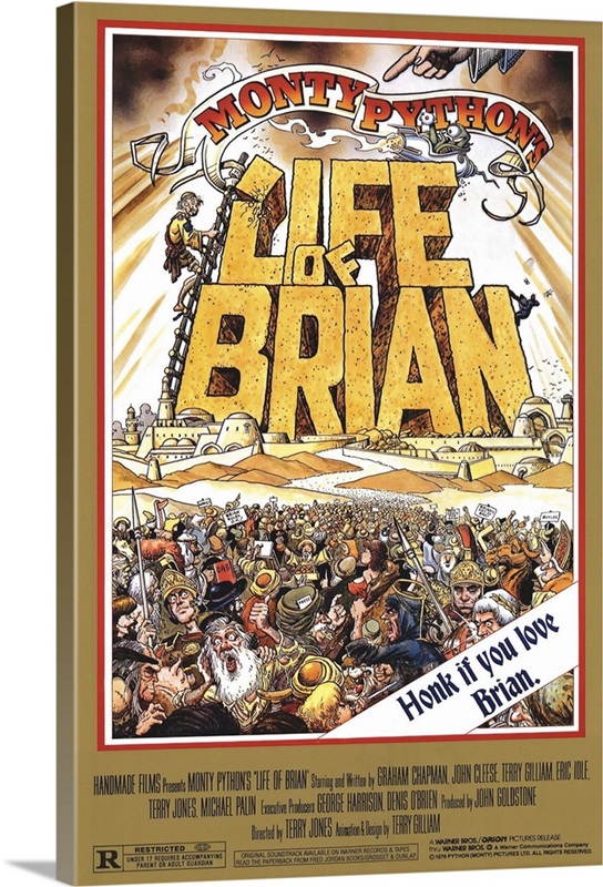 Monty Pythons Life of Brian (1979) | Great Big Canvas