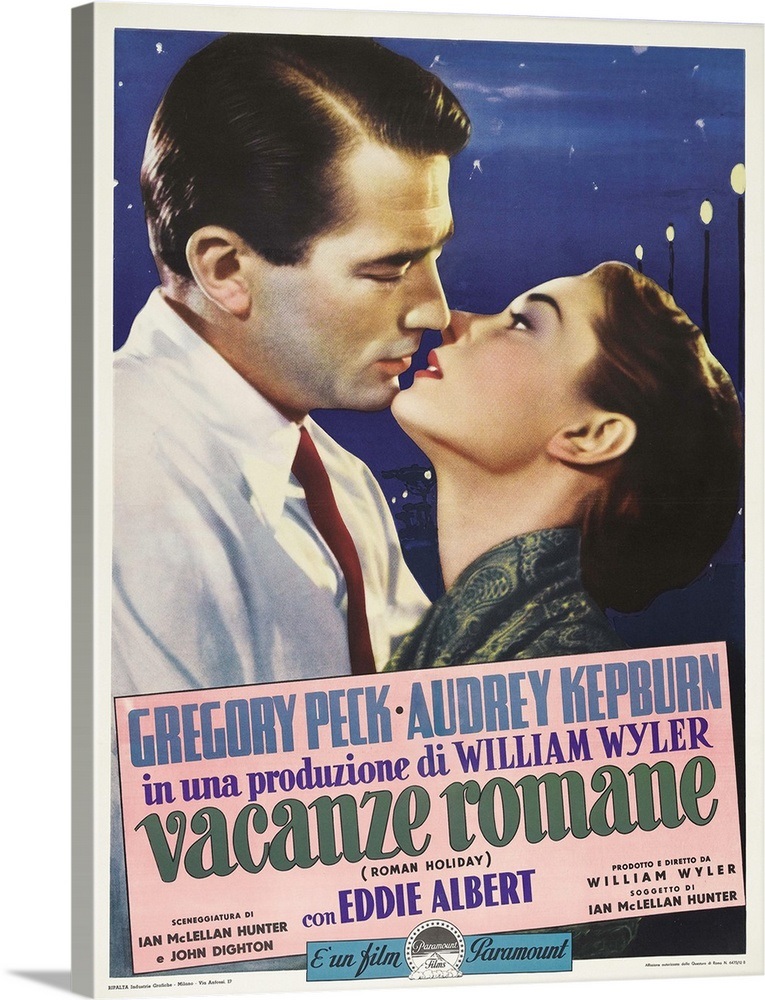 Roman Holiday (1953) Wall Art, Canvas Prints, Framed Prints, Wall Peels ...