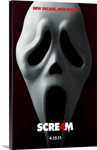 Scream 4 - Movie Poster | Great Big Canvas