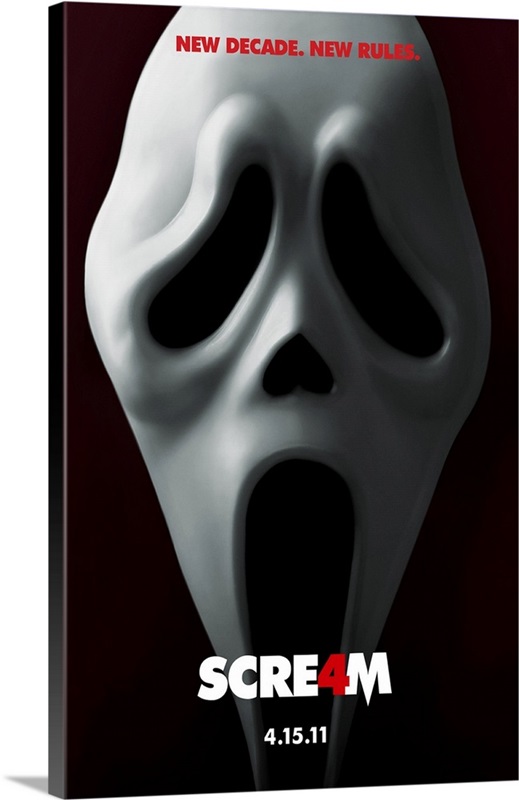 Scream 4 - Movie Poster | Great Big Canvas