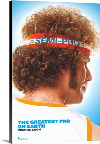 Semi Pro - Movie Poster Wall Art, Canvas Prints, Framed Prints, Wall ...