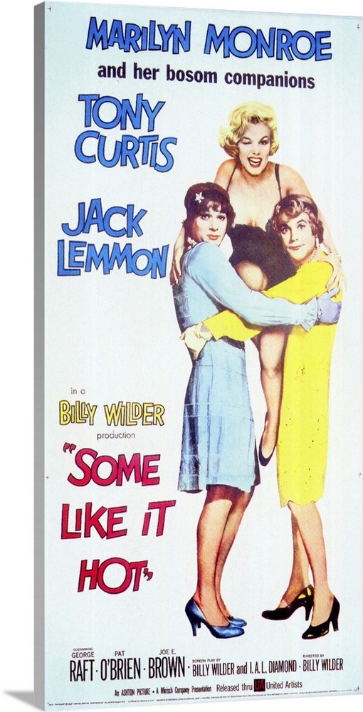 Some Like It Hot (1959) Wall Art, Canvas Prints, Framed Prints, Wall Peels | Great Big Canvas