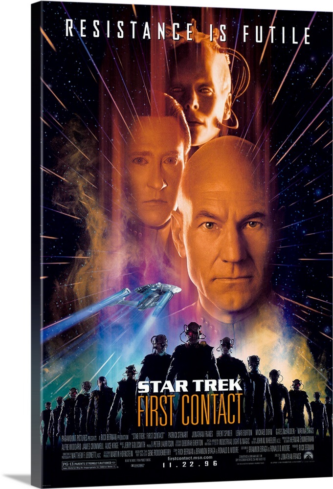 Star Trek: First Contact (1996) Wall Art, Canvas Prints, Framed Prints ...