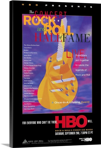 The Concert for the Rock and Roll Hall of Fame (1995) | Great Big Canvas