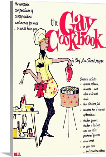 The Gay Cookbook () | Great Big Canvas