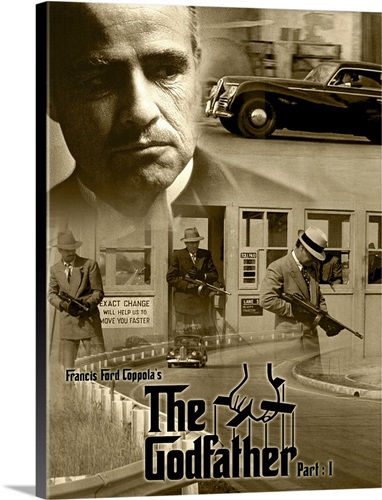 The Godfather (1972) | Great Big Canvas