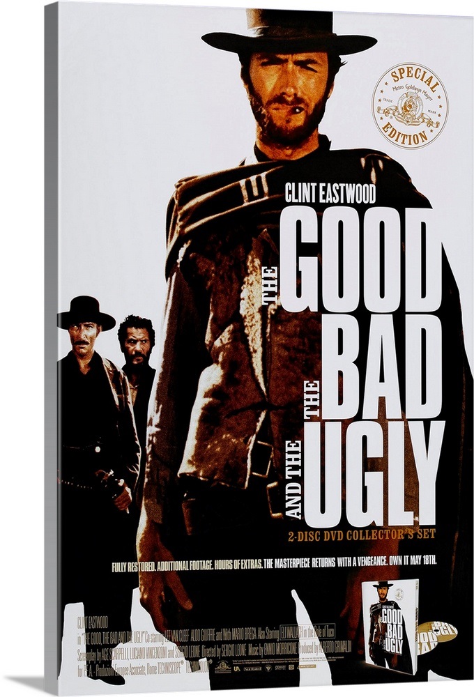 The Good, The Bad and The Ugly (1966) Wall Art, Canvas Prints, Framed ...