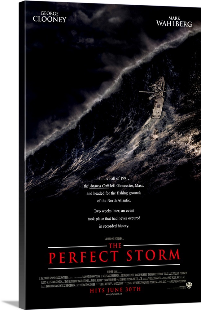 The Perfect Storm (2000) Wall Art, Canvas Prints, Framed Prints, Wall ...