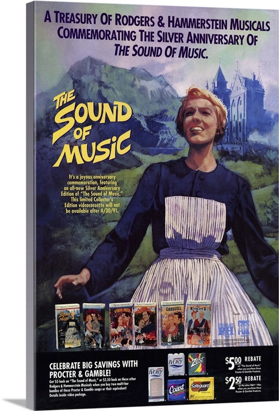 The Sound of Music (1965) | Great Big Canvas