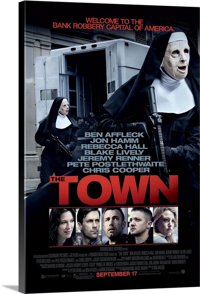 The Town (2010) Wall Art, Canvas Prints, Framed Prints, Wall Peels ...