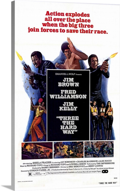 Three the Hard Way (1974) | Great Big Canvas