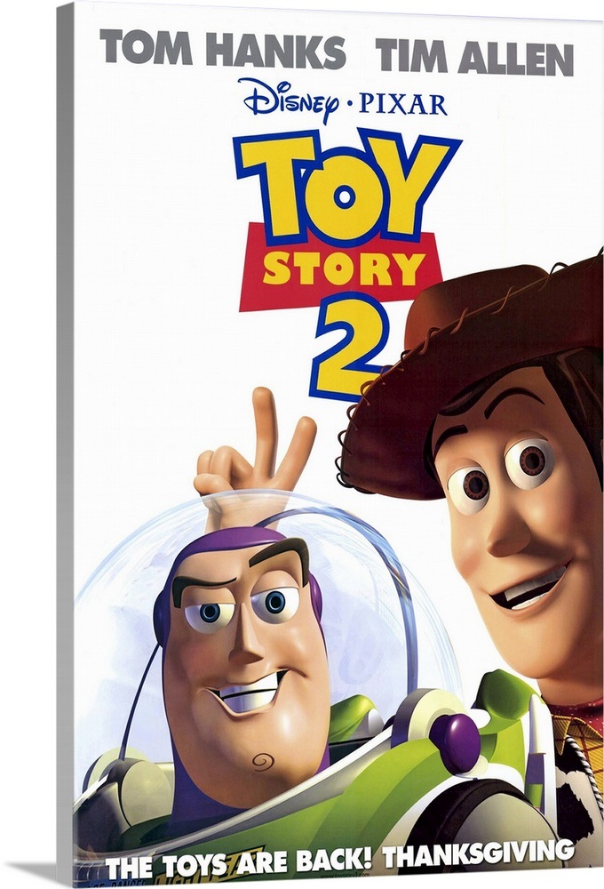 Toy Story 2 (2000) Wall Art, Canvas Prints, Framed Prints, Wall Peels ...