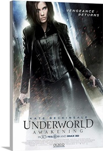 Underworld: Awakening - Movie Poster Wall Art, Canvas Prints, Framed ...