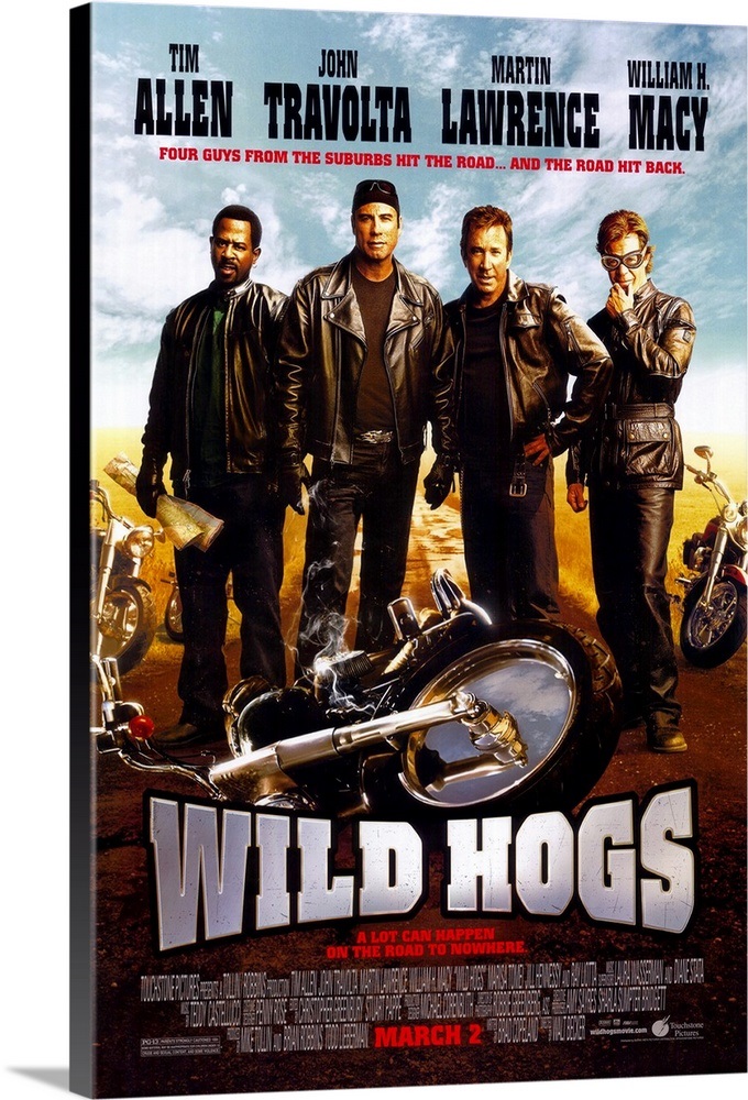 Wild Hogs (2007) Wall Art, Canvas Prints, Framed Prints, Wall Peels ...