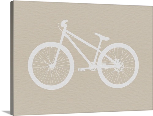 Bicycle Brown Poster | Great Big Canvas
