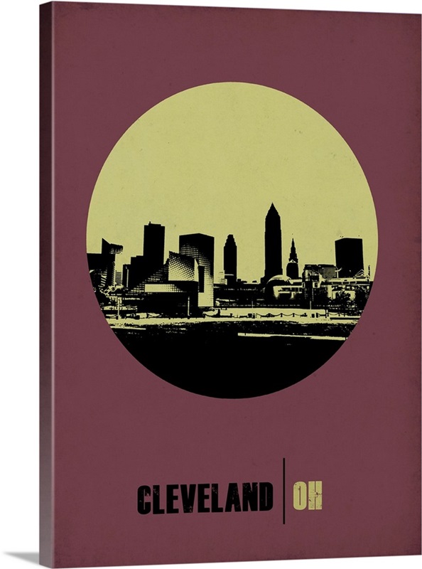 Cleveland Circle Poster I | Great Big Canvas