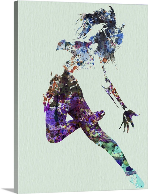 Dancer Watercolor | Great Big Canvas