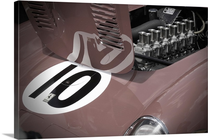 Ferrari Open Hood | Great Big Canvas