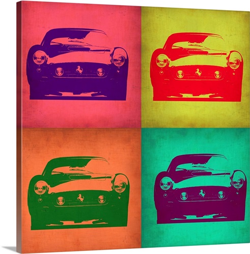 Ferrari Pop Art I | Great Big Canvas
