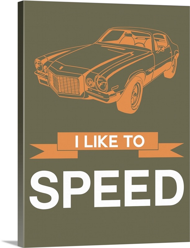 Minimalist Car Poster IV | Great Big Canvas