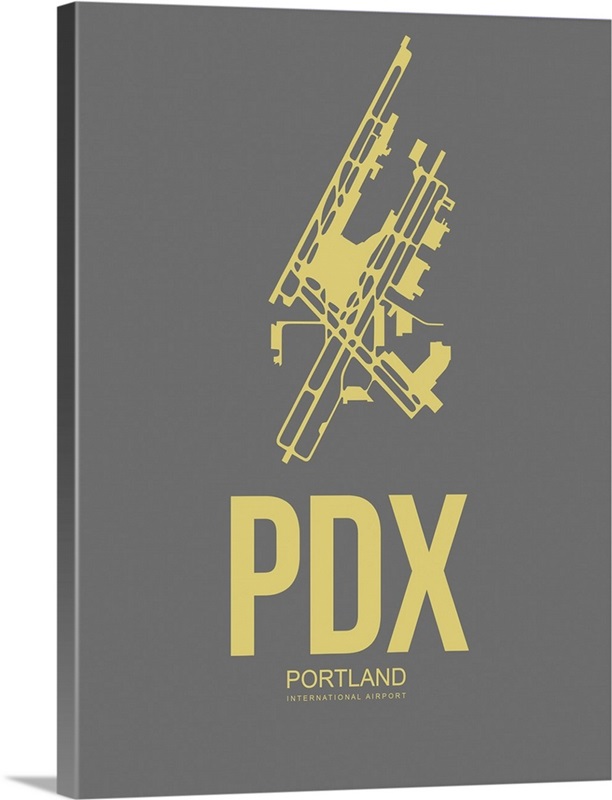 Minimalist PDX Portland Poster I | Great Big Canvas