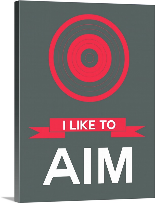 Minimalist Target Poster II | Great Big Canvas