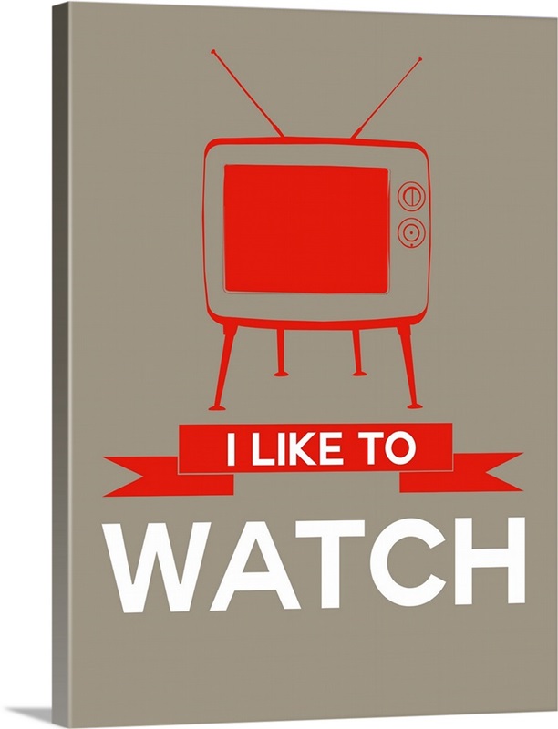 Minimalist TV Poster II | Great Big Canvas